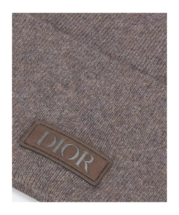 Dior Icons Cashmere Beanie - Grey