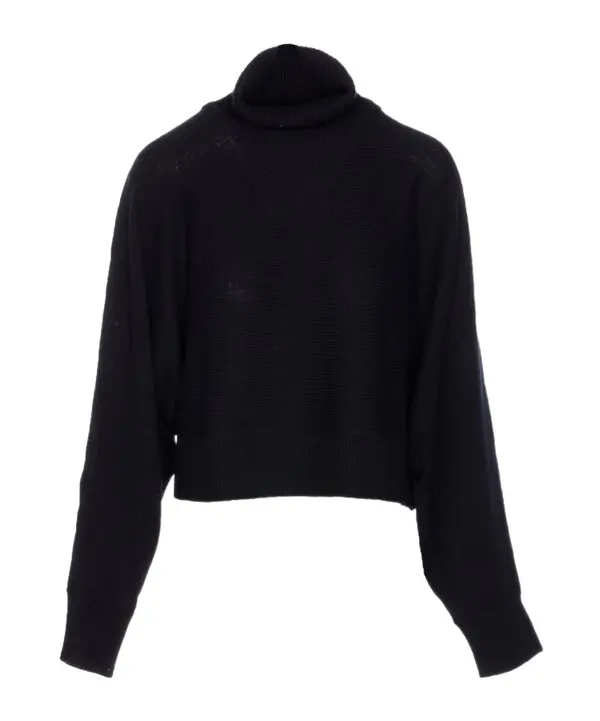 Michael Kors Cropped Logo Plaque Jumper