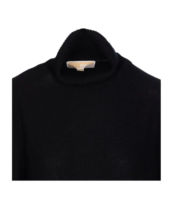 Michael Kors Cropped Logo Plaque Jumper