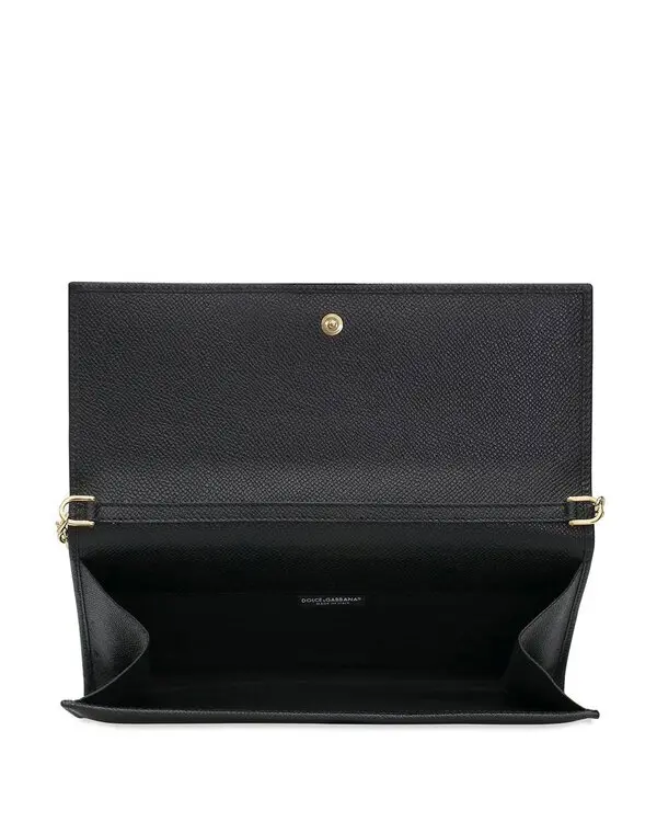 Dolce & Gabbana Logo Detail Leather Wallet