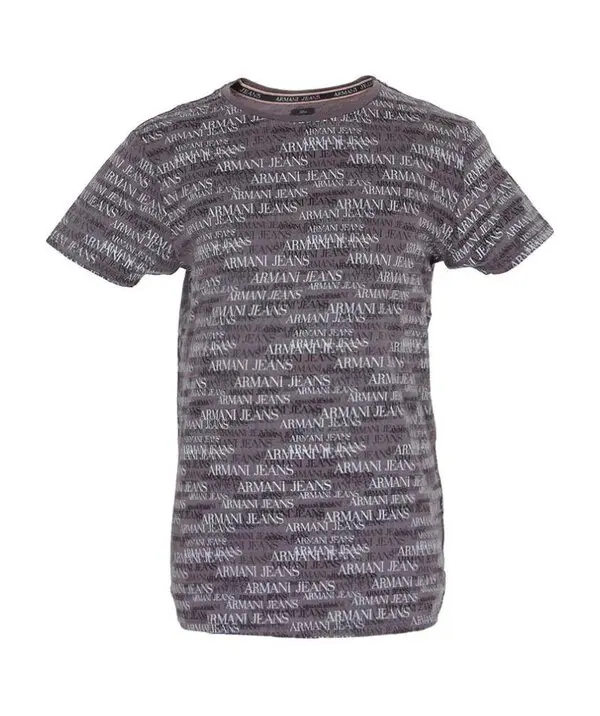 Emporio Armani Logo Details T-shirt - Gray