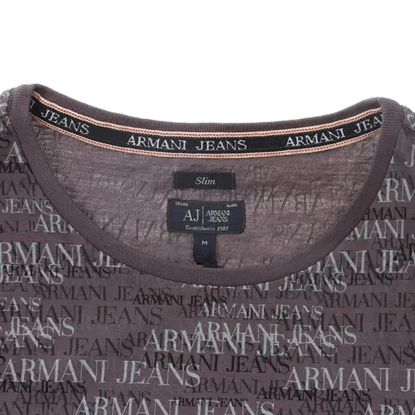 Emporio Armani Logo Details T-shirt - Gray