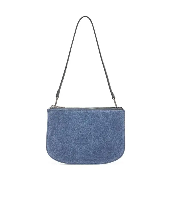 DIESEL® 1dr Twin Logo-detail Shoulder Bag - Blue