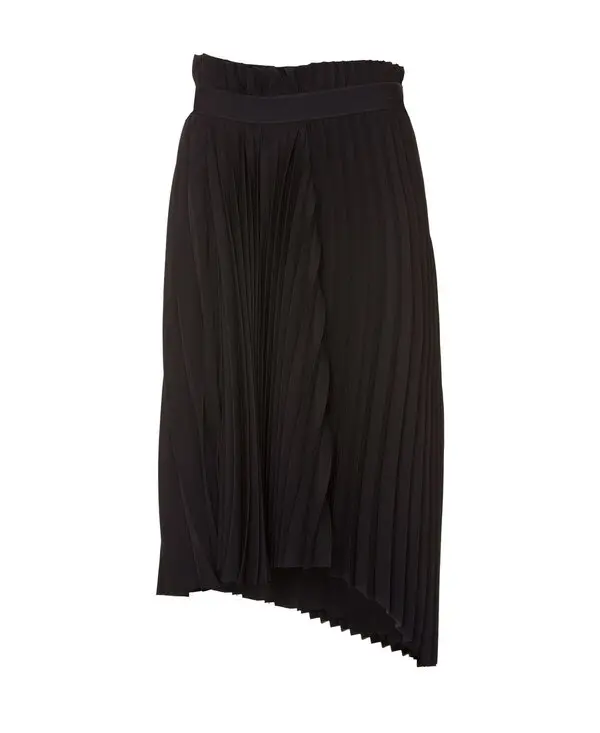Balenciaga Pleated Skirt With Belted Waist