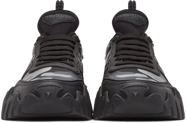 Valentino Garavani Rockrunner Leather Sneakers