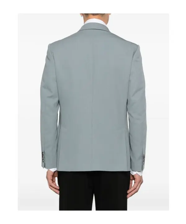LARDINI Double-breasted Blazer - Gray