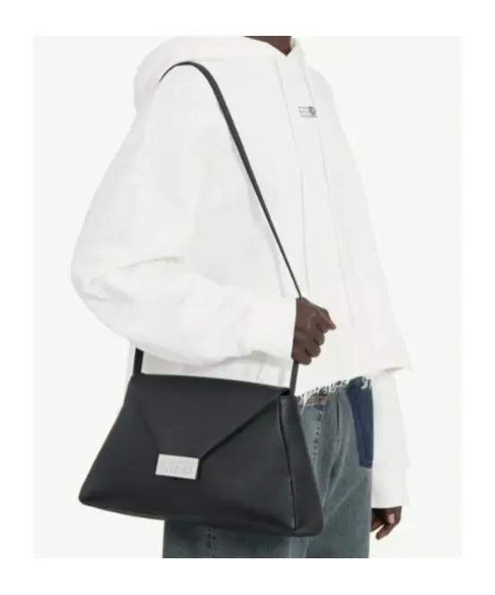 MAISON MARGIELA Logo Plaque Shoulder Bag