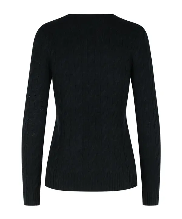 Polo Ralph Lauren Cable-knitted Jumper - Black