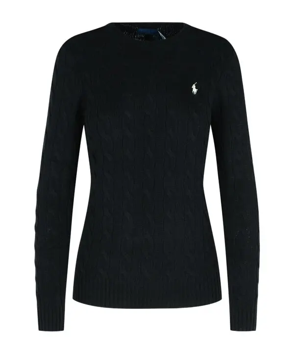 Polo Ralph Lauren Ralph Lauren Cable-knit Knitted Sweater - Black