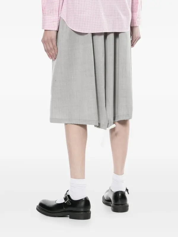 Comme Des Garçons Elastic Waist Midi Skirt