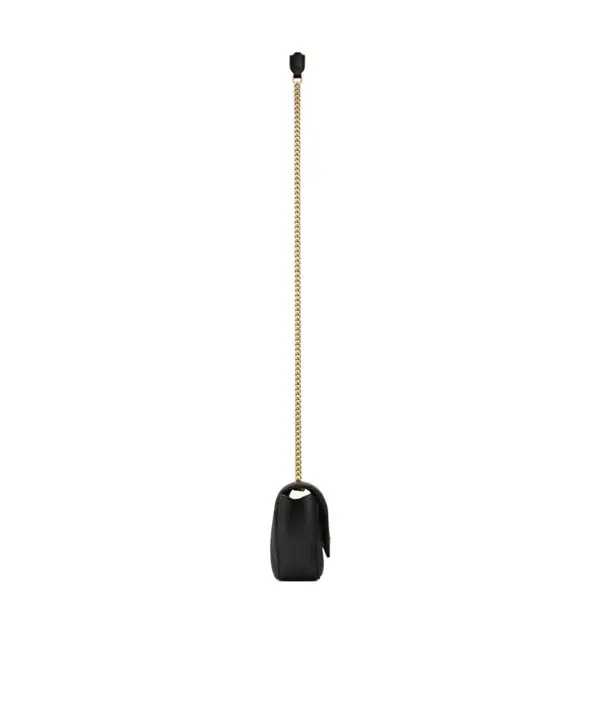 Saint Laurent Chevron Quilted Leather Shoulder Bag