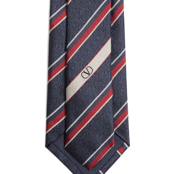 Valentino Garavani Regimental Striped Neck Tie