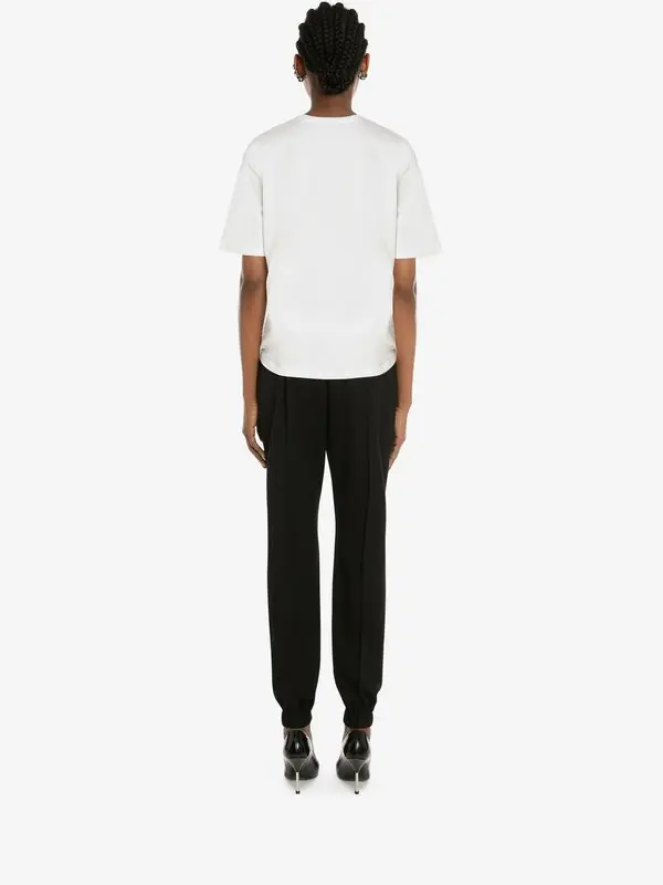 Alexander McQueen Graffiti Logo Print T-shirt
