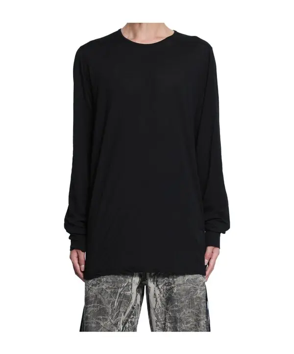 Rick Owens Long Sleeved Crewneck T-shirt