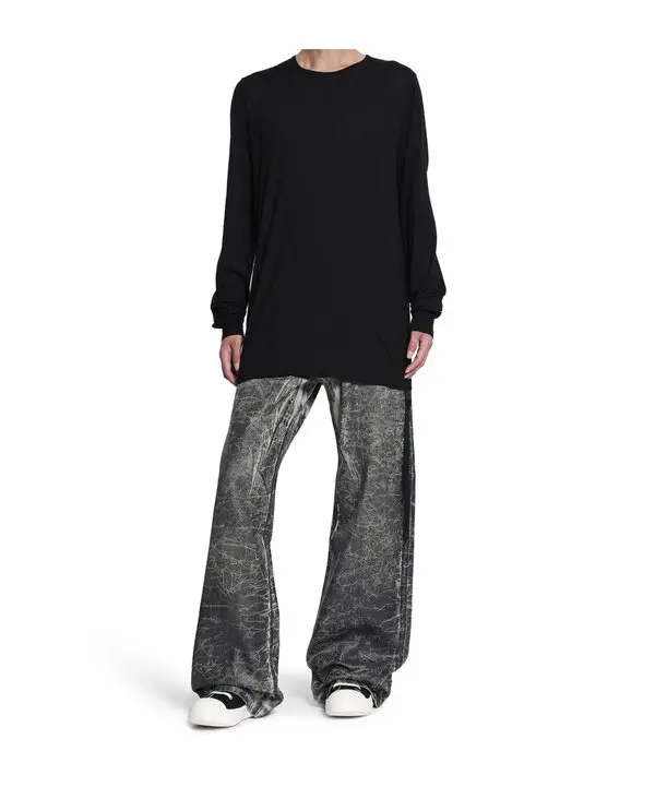 Rick Owens Long Sleeved Crewneck T-shirt