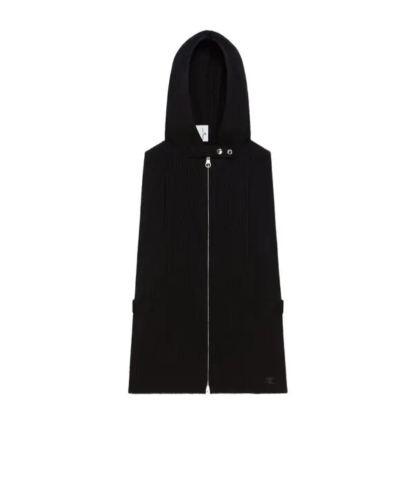 COURREGES Zipped Scarf Hood