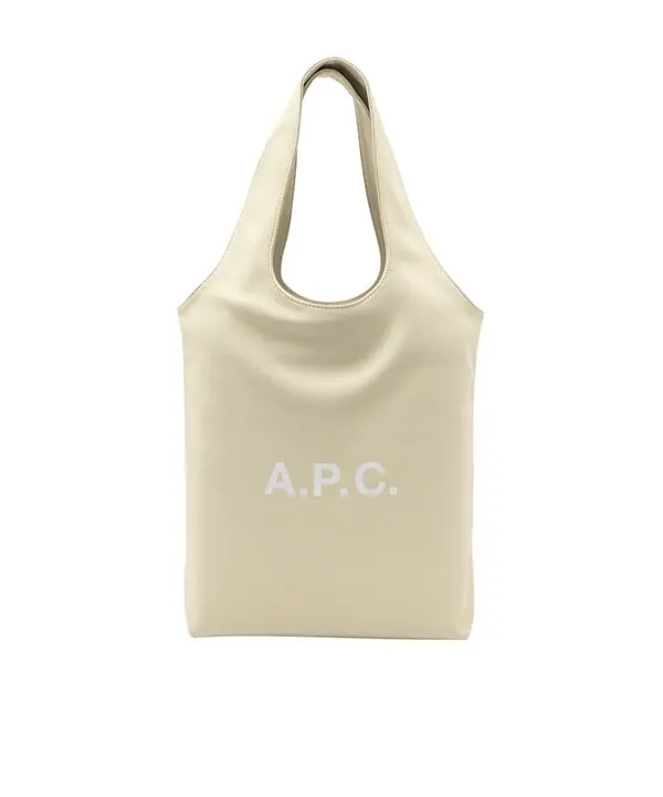 A.p.c. Ninon Small Top Handle Bag - Off White