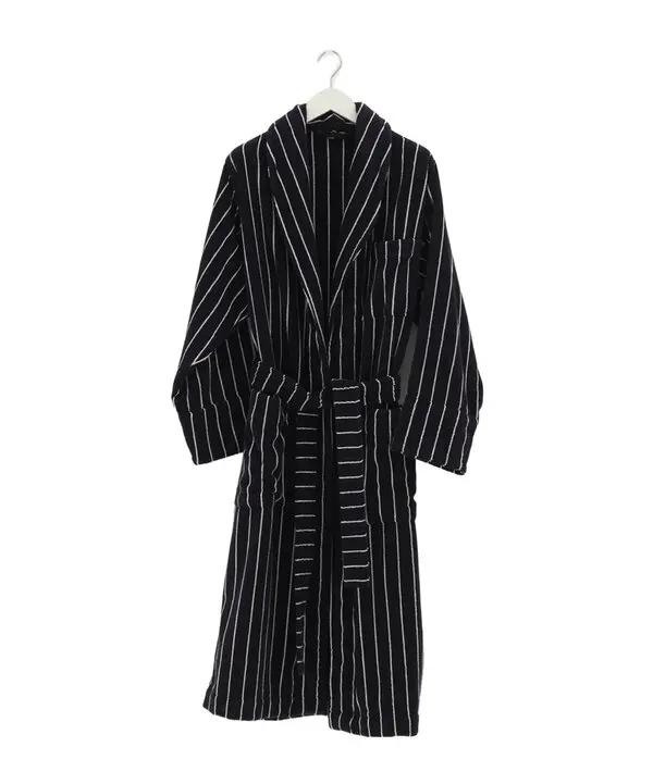 TEKLA Terry Classic Bathrobe - Black