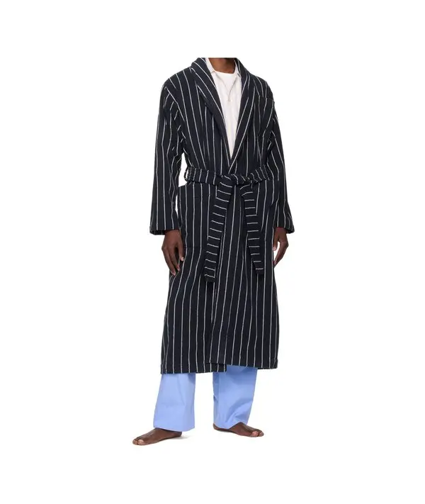 TEKLA Terry Classic Bathrobe - Black