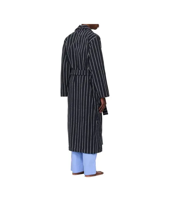 TEKLA Terry Classic Bathrobe - Black