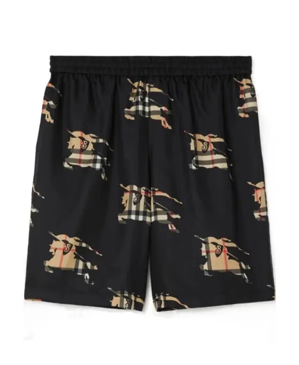Burberry Knight Print Knee-length Shorts