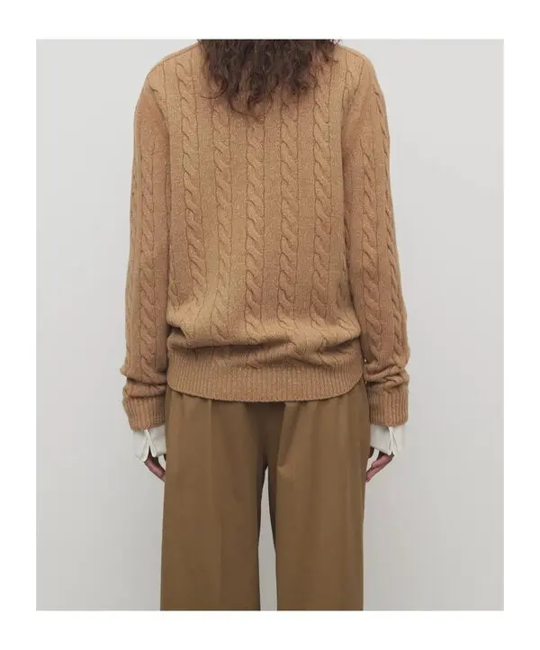 THE ROW Cable Knit Cardigan