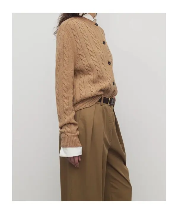 THE ROW Cable Knit Cardigan