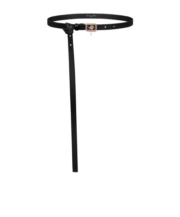 Dior Square Buckle Belt - Black