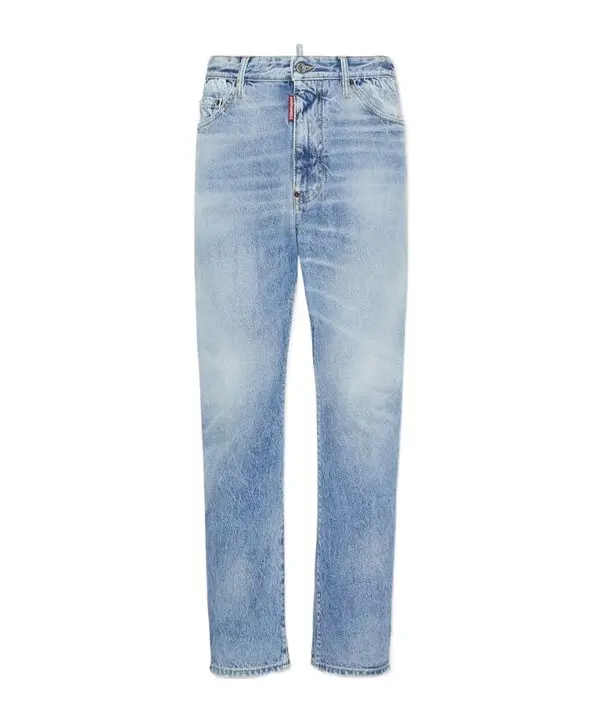 Dsquared2 Straight Leg Jeans - Blue