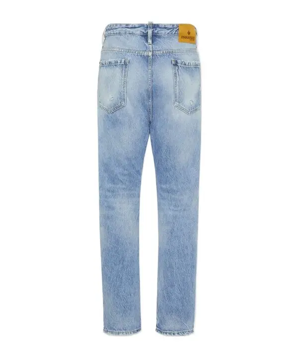 Dsquared2 Straight Leg Jeans - Blue