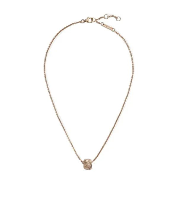 Bottega Veneta Drop Pendant Necklace - White