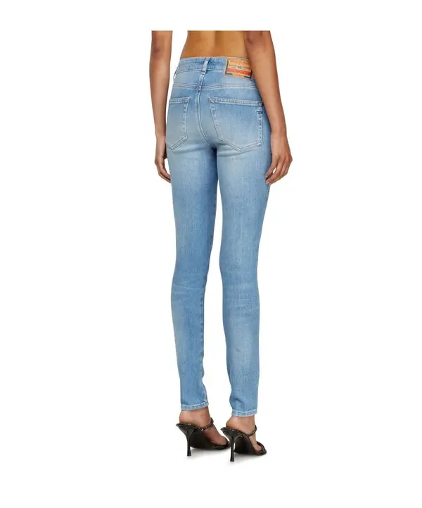 DIESEL® Slandy Skinny Jeans - Light Blue