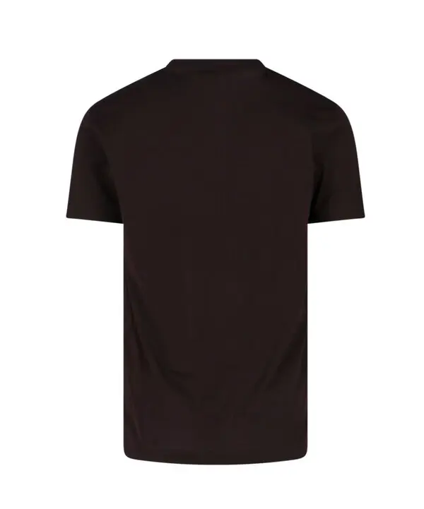 Dolce & Gabbana Dolce Gabbana Logo Embroidered Crewneck T-shirt - Black