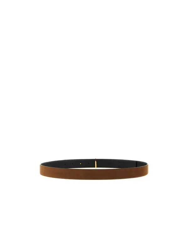 TOM FORD Reversible Logo Belt - Brown