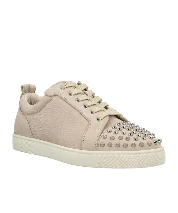 CHRISTIAN LOUBOUTIN Stud Embellished Low-top Sneakers - Nude