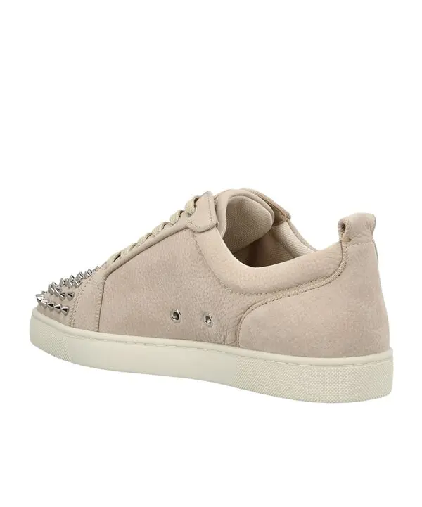 CHRISTIAN LOUBOUTIN Stud Embellished Low-top Sneakers - Nude