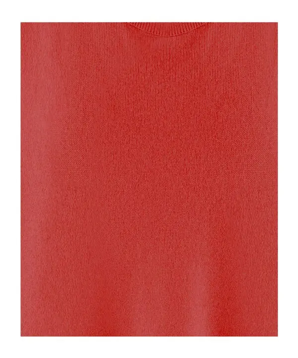 ALLUDE V-neck Half-sleeve Sweater
