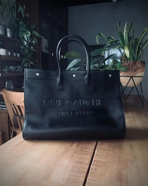 Saint Laurent Rive Gauche Large Tote Bag