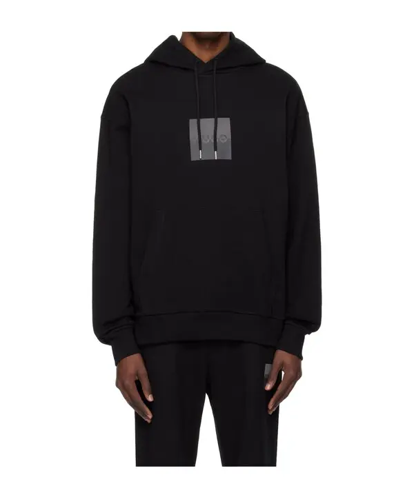 Hugo Boss Long-sleeved Hooded Sweatshirt With Logo
