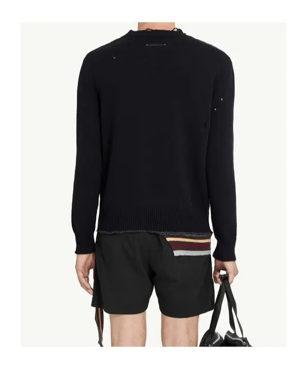 MAISON MARGIELA Distressed Jumper - Black