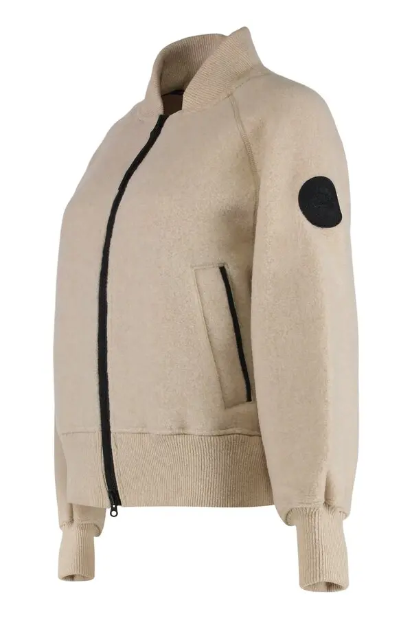 Canada Goose Sierra Fleece Bomber Jacket - Camel