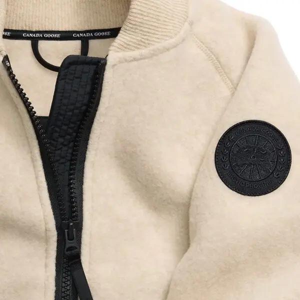 Canada Goose Sierra Fleece Bomber Jacket - Camel