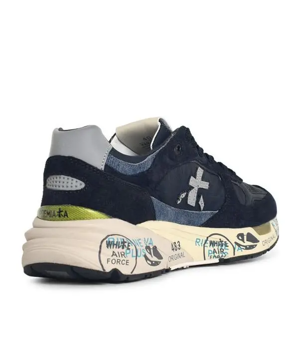 Premiata Lace-up Sneakers - Black
