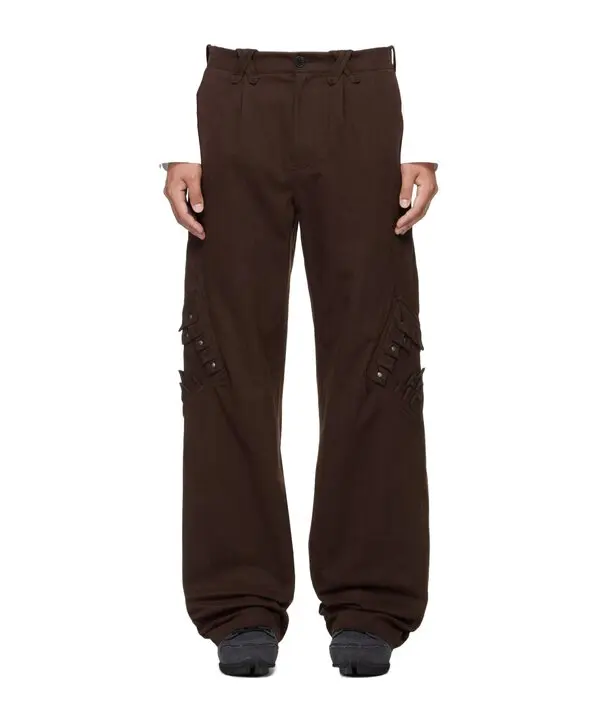 KIKO KOSTADINOV Estike Rivet-detail Pants - Black