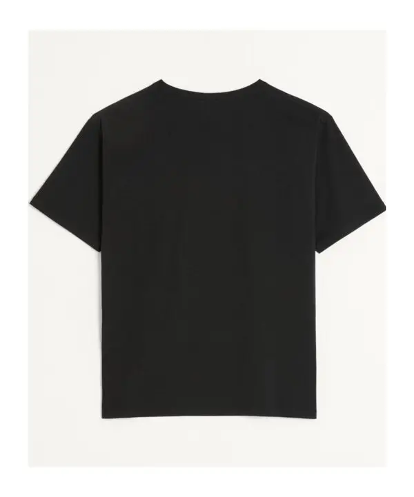 Valentino Garavani Logo Printed Crewneck T-shirt - Black