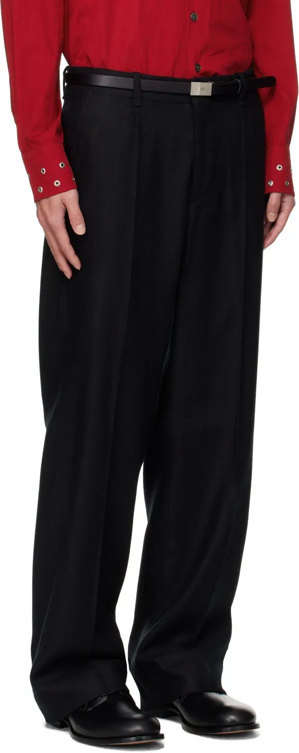 Our Legacy Borrowed Chino Pants - Black
