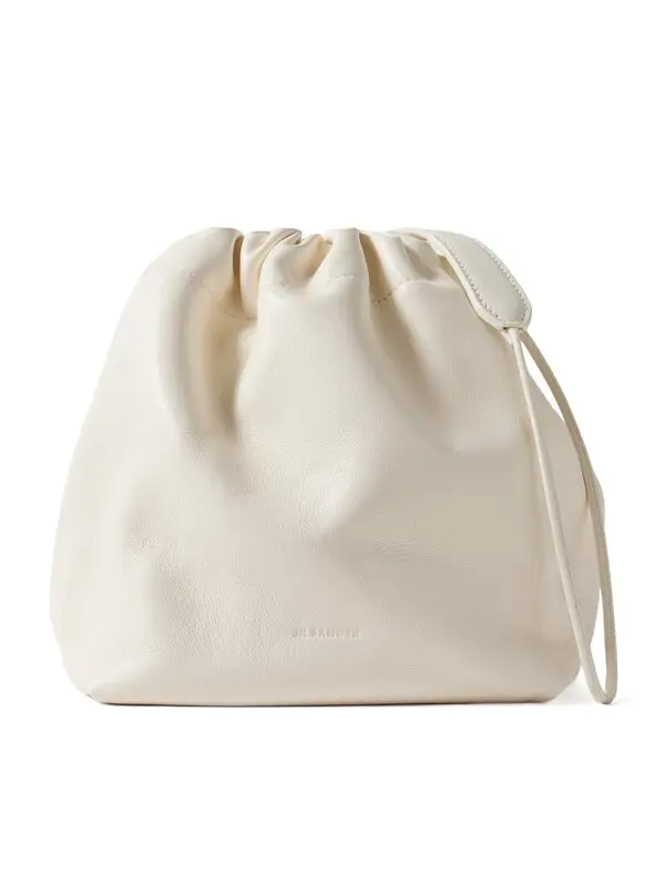 JIL SANDER Dumpling Shoulder Bag - Off White