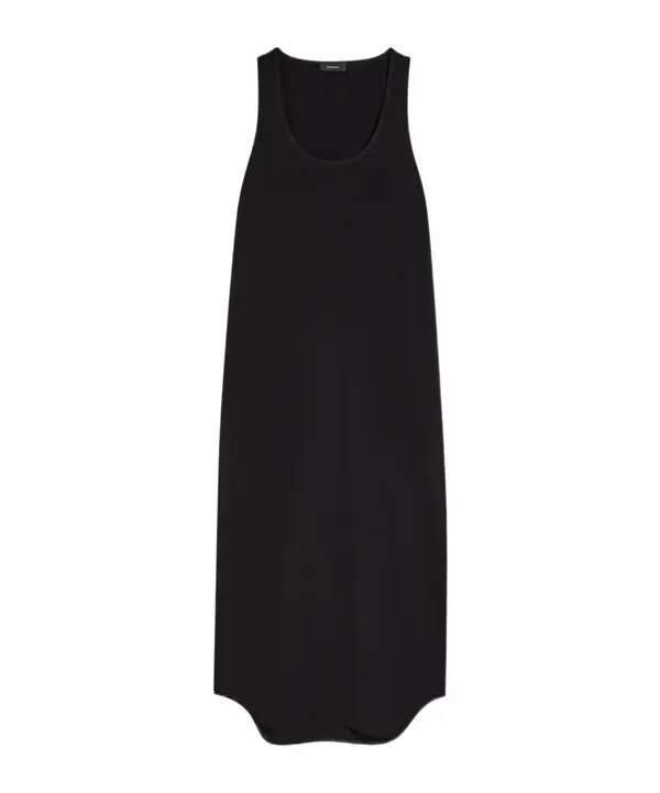 Wardrobe.NYC Sleeveless Midi Dress - Black