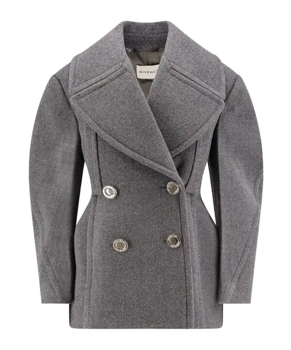 Givenchy Double-breasted Jacket With Lapel Collar