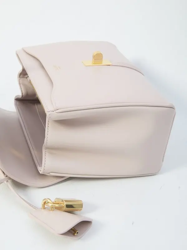 Celine Mini 16 Satinated Calfskin Bag - Bleached Pink